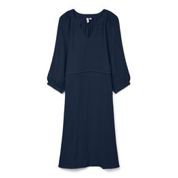 V&eacute;ro Moda VERO MODA Kleid 'VMBEVERLY' Damen Gr&ouml;&szlig;e 42 navy Winterkleid