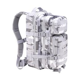 Rucksack Brandit "Brandit Herren Medium US Cooper Backpack", Gr. onesize, blizzard camo, Polyester, Rucksäcke