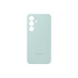 Samsung Handyhülle "Silicone Case für Samsung Galaxy S24 FE", grün (mint), B:9cm H:1,5cm T:19,5cm, Hüllen, Backcover, Schutzhülle, Handyschutzhülle, Case, Schutzcase, stoßfest