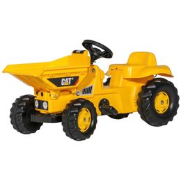 Tretfahrzeug Rolly Toys "rollyKid, CAT", gelb, Tretfahrzeuge, KinderB:44cm H:52cm T:93cm, Kunststoff, Dumper, B:44cm H:52cm T:93cm