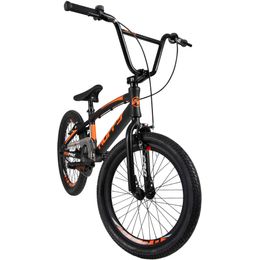BMX-Rad Huffy "HX Pro 20-Zoll BMX Race Bike" Gr. 28, schwarz, Fahrräder, Kinder, 20 Zoll (50,80cm) hinten: 20 Zoll (50,80cm)