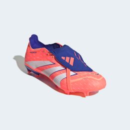 Fußballschuh adidas Performance "PREDATOR LEAGUE FOLD-OVER TONGUE FIRM/MULTI-GROUND", Damen, Gr. 39, signal coral, cloud weiß, beam orange, Synthetik, Schuhe, geeignet für Rasen- und Kunstrasenplätze