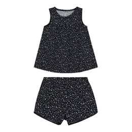 GAP Schlafanzug M&auml;dchen Gr&ouml;&szlig;e 92 schwarz / wei&szlig;