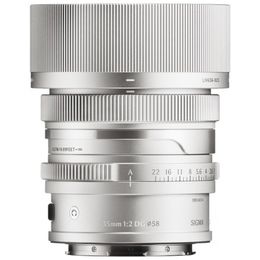 Sigma 35mm f2 DG (C) L-Mount silber -63,90&euro; 10% NEW YEAR RABATT 575,10 Effektivpreis