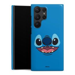 DeinDesign Galaxy S23 Ultra Handy Premium Case Smartphone Handyh&uuml;lle Schutzh&uuml;lle gl&auml;nzend Official Licensed Product Disney Lilo & Stitch Premium Case