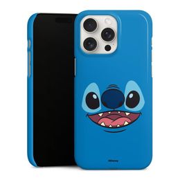 DeinDesign iPhone 15 Pro Max Handy Premium Case Smartphone Handyh&uuml;lle Schutzh&uuml;lle gl&auml;nzend Official Licensed Product Disney Lilo & Stitch Premium Case