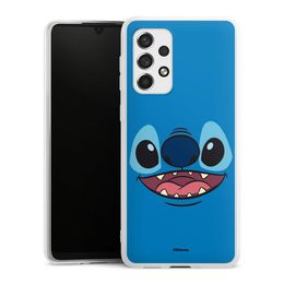 DeinDesign Galaxy A33 5G Handy Silikon H&uuml;lle Case transparent Handyh&uuml;lle Official Licensed Product Lilo & Stitch Disney Silikon Case