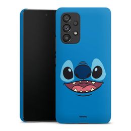 DeinDesign Galaxy A53 5G Handy Premium Case Smartphone Handyh&uuml;lle Schutzh&uuml;lle gl&auml;nzend Official Licensed Product Lilo & Stitch Disney Premium Case