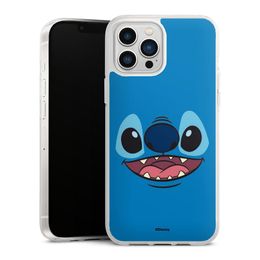 DeinDesign iPhone 13 Pro Max Handy Silikon H&uuml;lle Case transparent Handyh&uuml;lle Official Licensed Product Disney Lilo & Stitch Silikon Case