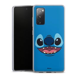 DeinDesign Galaxy S20 FE 5G Handy Silikon H&uuml;lle Case transparent Handyh&uuml;lle Official Licensed Product Disney Lilo & Stitch Silikon Case