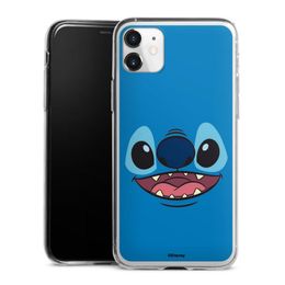 DeinDesign iPhone 11 Handy Slim Case Silikon Handyh&uuml;lle transparent H&uuml;lle extra d&uuml;nn Disney Lilo & Stitch Official Licensed Product Silikon Slim Case