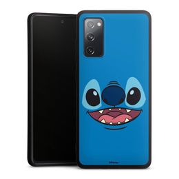 DeinDesign Galaxy S20 FE Handy Premium Silikon H&uuml;lle Handyh&uuml;lle schwarz Case Official Licensed Product Lilo & Stitch Disney Silikon Premium Case