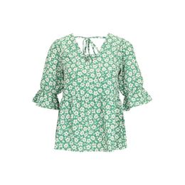 Dorothy Perkins Bluse Damen Gr&ouml;&szlig;e XL gr&uuml;n / wei&szlig;