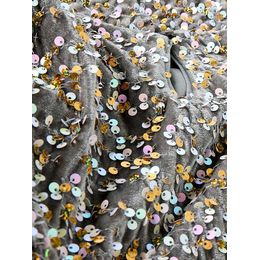 name it Kleid "Prunica" in Beige/ Silber/ Gold - 61% | Gr&ouml;&szlig;e 152 | Kinder-blusen-hemden