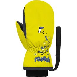 Reusch Funktionsfäustlinge "Reusch Kids" in Gelb - 43% | Größe 0/1 | Baby-handschuhe