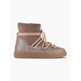 INUIKII Leder-Winterboots "Classic" in Taupe - 10% | Größe 41 | Damen-stiefel