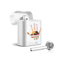 SWEET ACCESS Kabellose Bluetooth-In-Ear-Kopfhörer in Weiß/ Silber - 68% | Tv-und-audio