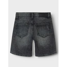 name it Jeans-Bermuda "Silas" in Anthrazit - 48% | Gr&ouml;&szlig;e 134 | Kinderhosen