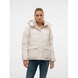 Véro Moda Vero Moda Winterjacke in Creme - 60% | Größe M | Damenjacken