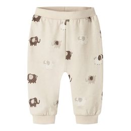 name it Sweathose "Ohapi" in Beige - 10% | Größe 80 | Babyhosen