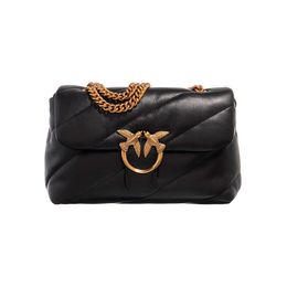Pinko Leder-Umhängetasche in Schwarz - (B)27 x (H)19 x (T)11 cm - 18% | Damen-taschen