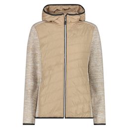 CMP Hybridjacke in Beige - 64% | Gr&ouml;&szlig;e 42 | Damen-outdoorjacken
