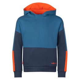 Trollkids Hoodie "Rondane" in Blau - 24% | Größe 116 | Kinder-sweatshirts-jacken