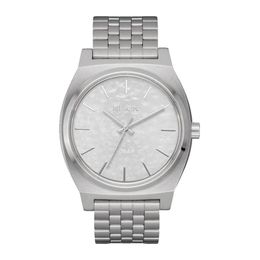 Nixon Analog Watch 'Time Teller Solar' female Silver size One Size