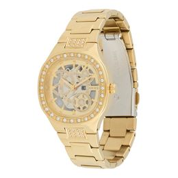 Guess Uhr 'ELECTRA' Damen Gr&ouml;&szlig;e One Size gold / silber / transparent