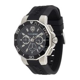 Plein Sport Uhr 'TITAN' Herren Gr&ouml;&szlig;e One Size schwarz / silber