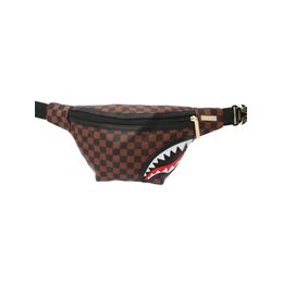 Sprayground Gürteltasche 'SAWTOOTH SHARKS IN PARIS SAVVY' Herren Größe One Size braun / rot / schwarz / weiß