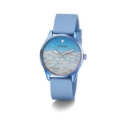 Guess Uhr 'OCEANA' Damen Größe One Size hellblau