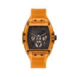 Guess Uhr 'Phoenix' Herren Größe One Size orange / schwarz
