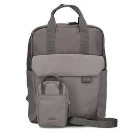 Zwei Backpack 'Lou' female Grey size One Size