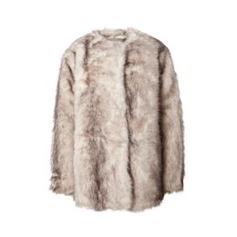 Topshop Jacke 'OLIVIA' Damen Größe M brokat / schwarz / offwhite Winterjacke