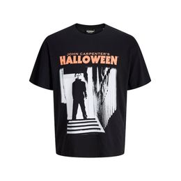 Jack & Jones JACK & JONES T-shirt Herren Gr&ouml;&szlig;e XS orange / schwarz / wei&szlig;