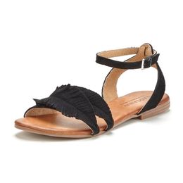 Lascana Strap Sandals female Black size 37
