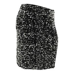 Vero Moda Maternity Umstand Rock 'VMMBELLA' Damen Gr&ouml;&szlig;e 34 schwarz / silber