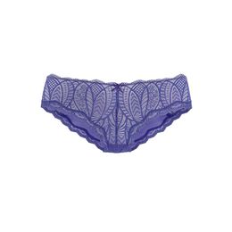 Lascana Panty Damen Größe XS violettblau / weiß
