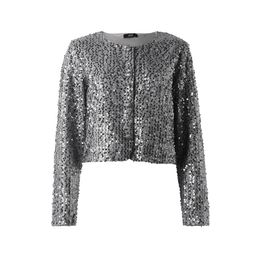Jacqueline de Yong JDY Blazer 'JDYTINA' Damen Gr&ouml;&szlig;e 42 silber