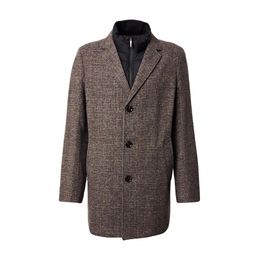 s.Oliver Between-Seasons Coat male Brown size 50