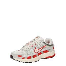 Nike Sportswear Sneaker 'P-6000' Damen Größe 37.5 beige / rot / silber / weiß