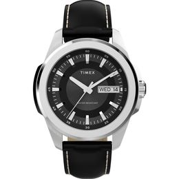 Timex Uhren - Quarz-Analoguhr Essex - Gr. unisize - in Schwarz - f&uuml;r Damen
