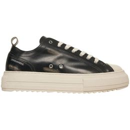Dsquared2 Low-Top Sneaker - Sneakers 'Berlin' - Gr. 43 (EU) - in Schwarz - f&uuml;r Damen