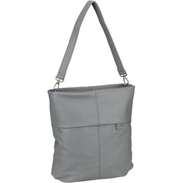 Zwei Schultertasche 'Mademoiselle' Damen Gr&ouml;&szlig;e One Size grau