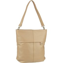 Zwei Schultertasche 'Mademoiselle' Damen Gr&ouml;&szlig;e One Size beige