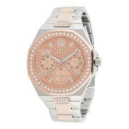 Guess Analoguhr 'LADY EMPIRE' Damen Größe One Size rosegold / silber