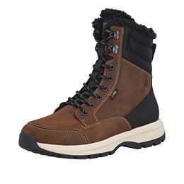 Rieker Schnürstiefel 'U1672' Herren Größe 41 braun / schoko