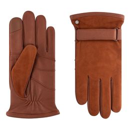 Roeckl Full Finger Gloves 'Bregenz' male Brown size 8,5