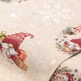 buttinette Dekostoff Wichtel Tom "Lorena", natur-color